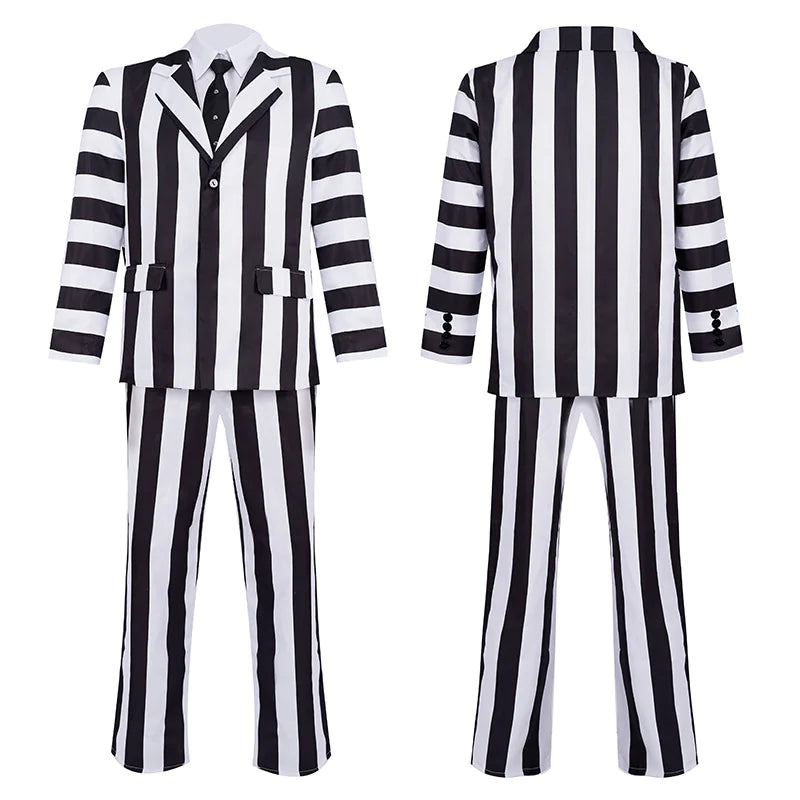 Ultimate Beetlejuice Cosplay Costume – Channel Your Inner Michael Keat ...