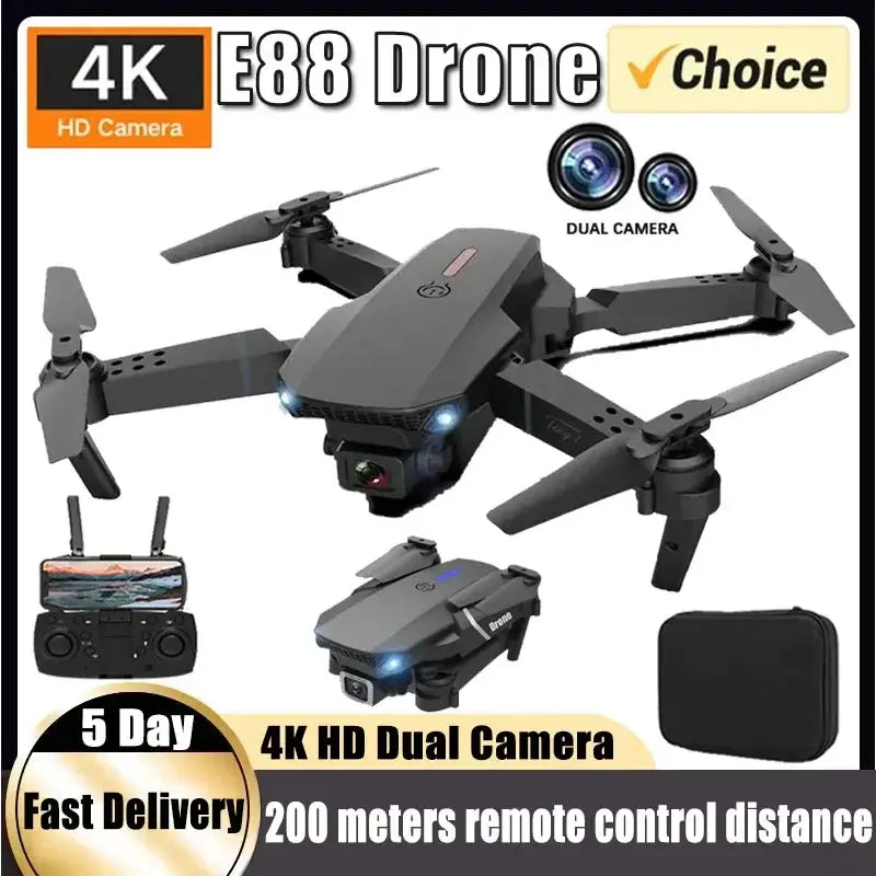 Foldable RC Helicopter With 1080P Wide Angle Dual HD Camera – East ...