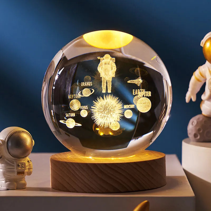 Luminous Starry Sky Crystal Ball Night Lamp – East Coast Global Store